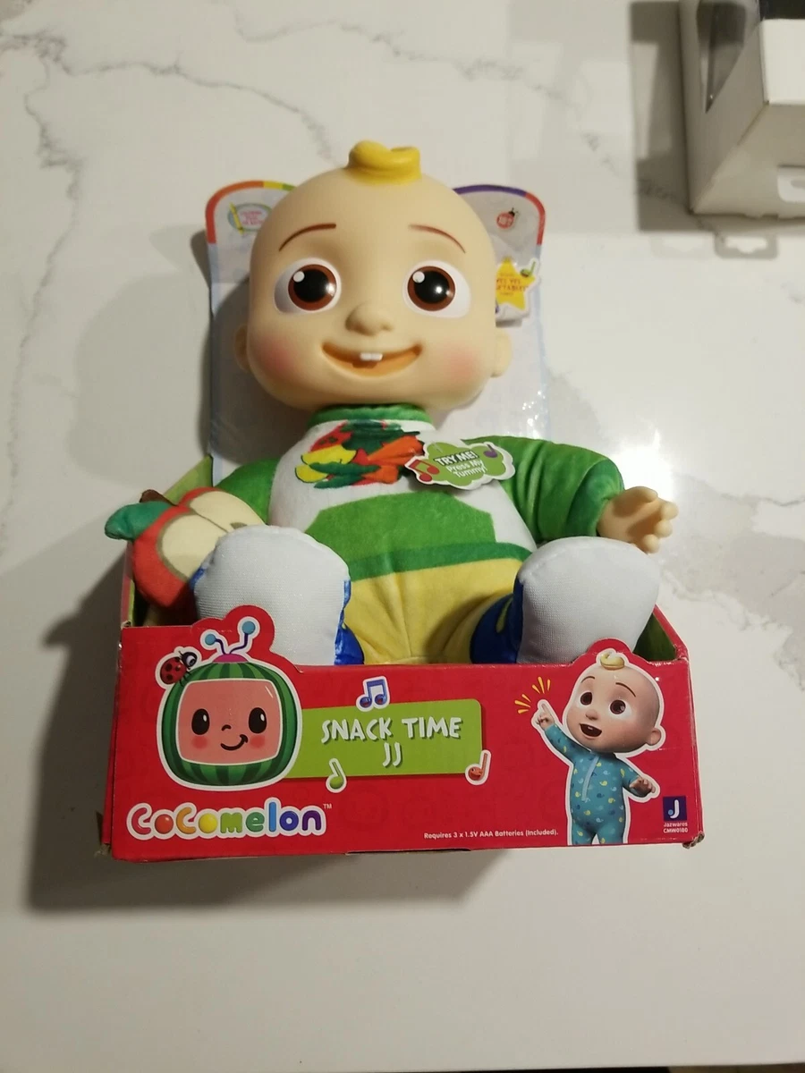 CoComelon Snack Time Interactive JJ Doll Plays Yes Yes Vegetables Song ...