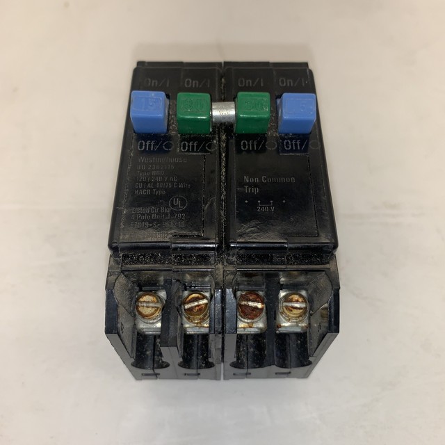 Westinghouse BQ220230 Quad Plex Circuit Breaker 20/30 Amp for sale ...