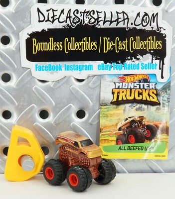 HOT WHEELS 1:87 2018 MONSTER JAM MINI TRUCKS ALL BEEFED UP SERIES 2 KEY ...