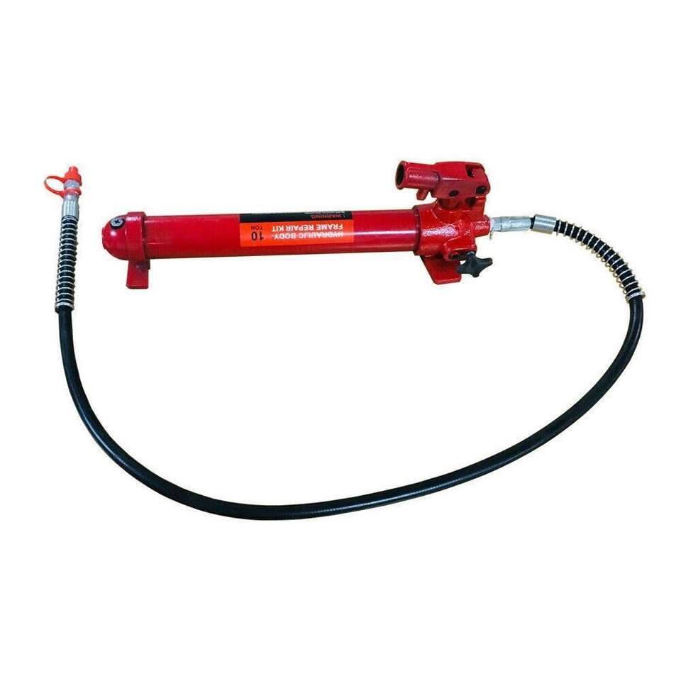 Hydraulic Hand Pump Porta Power 10,000 PSI 10 Ton Red | eBay