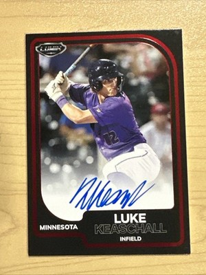 2024 Pulse Lumin Baseball Luke Keaschall Rookie Auto Minnesota Twins ...