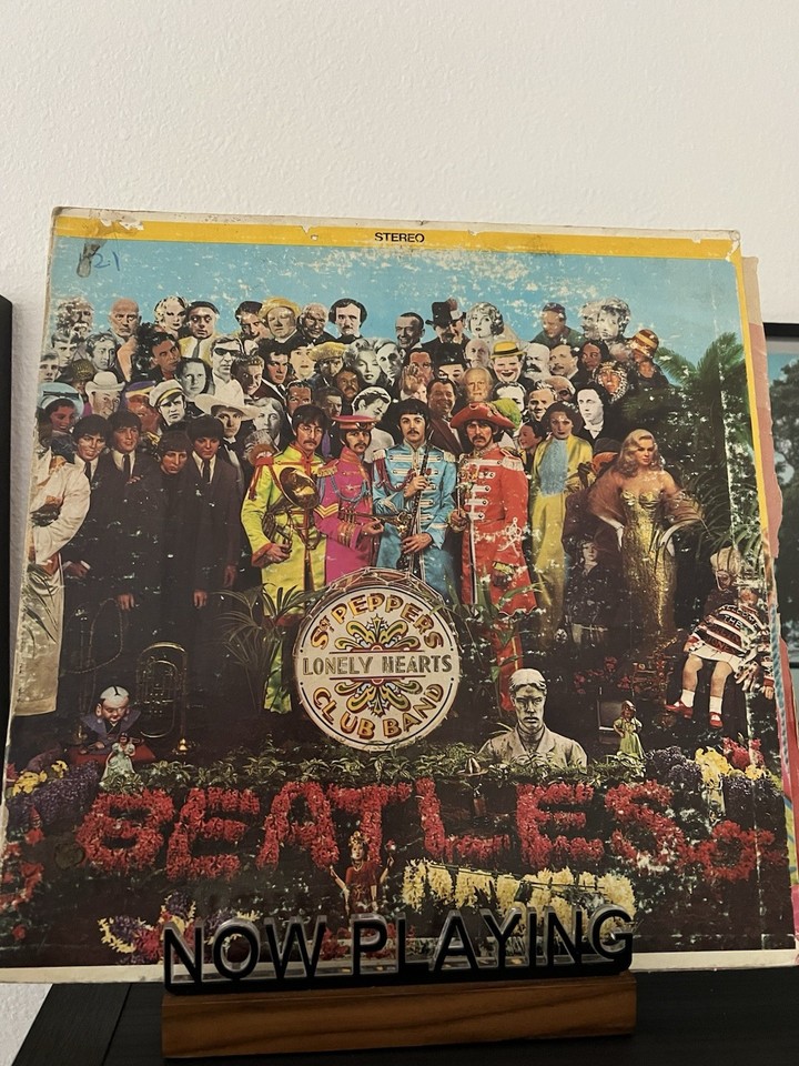 Beatles Lot-White Album & Sgt. Peppers Lonely Hearts Club Band Vinyl ...