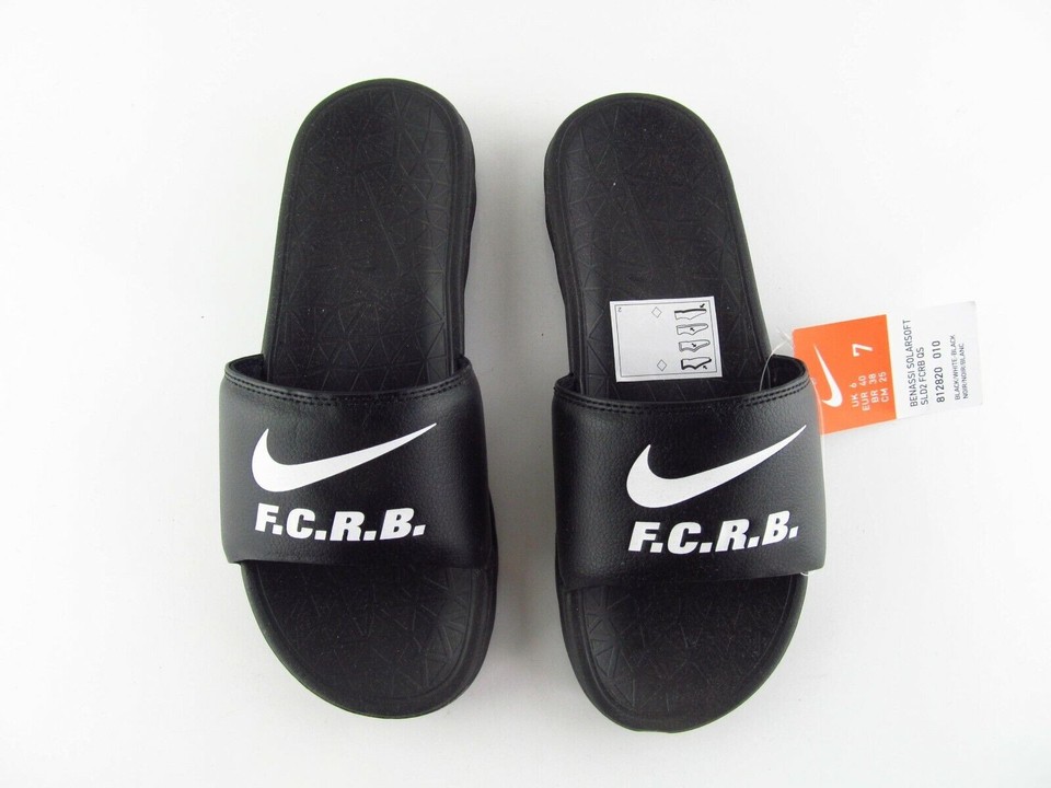 Sandali pantofola Nike Benassi Solarsoft Sld2 FC Real Bristol QS US_7 ...