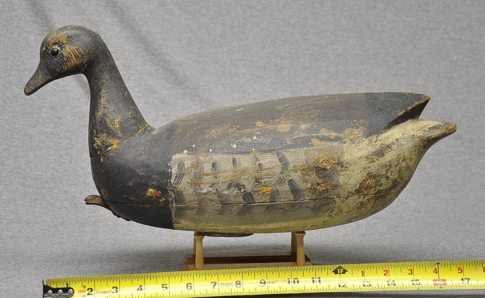 RARE NATHAN COBB STYLE BRANT DRAKE duck decoy decoys OP FOLKY BY ...