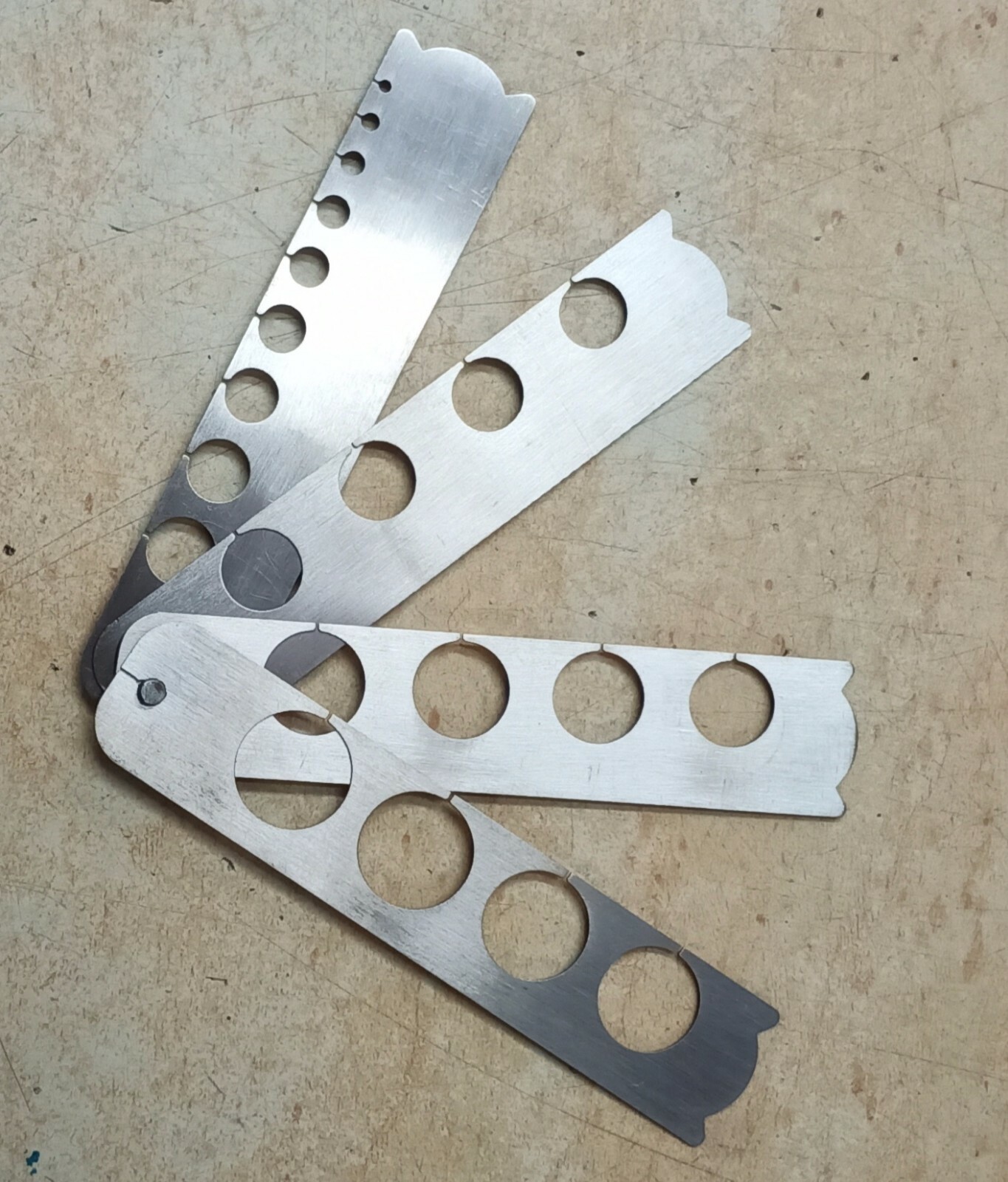 Diamond Gemstone Round Stone Gauge Measuring Gem Diamond Sizing Tool ...