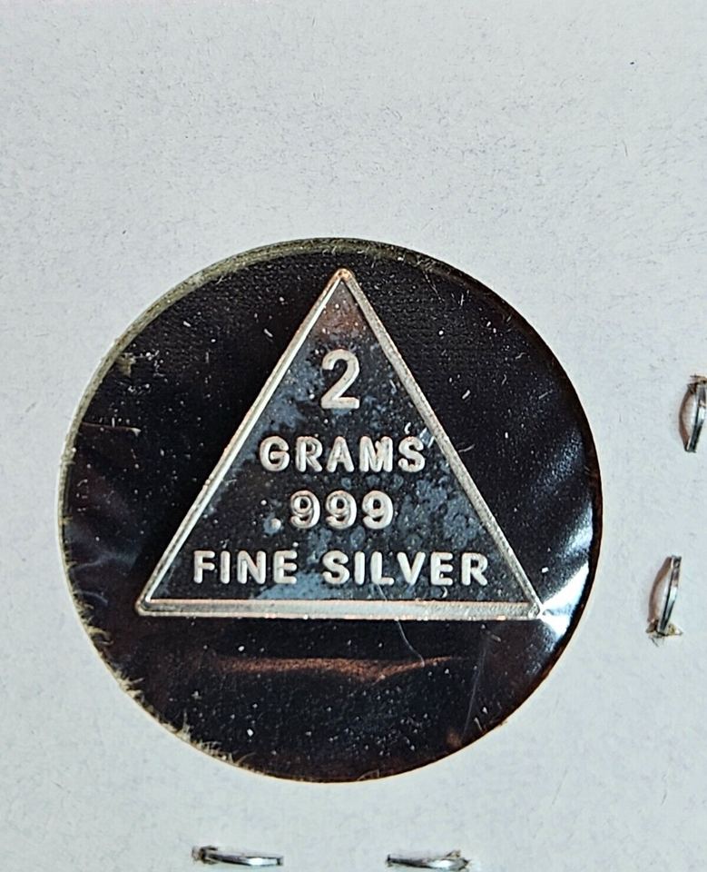 2 Gram .999 Fine Pure SILVER Bar - All Seeing Eye Pyramid, Illuminati ...