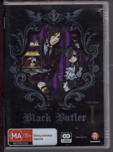 Black Butler Collection 1 Eps 1 - 12 (2008) 2 DVD set Supernatural ...