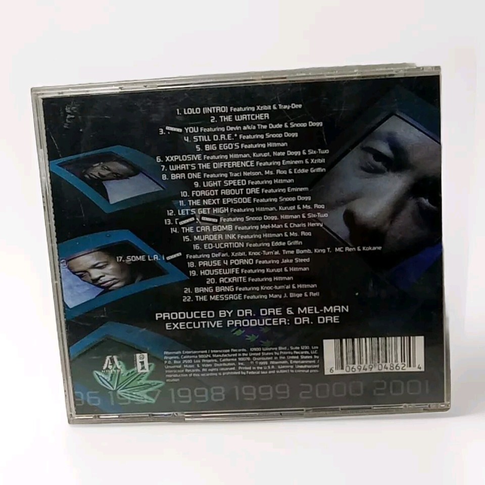 Dr Dre 2001 by Dr Dre (CD, 1999) 606949048624| eBay