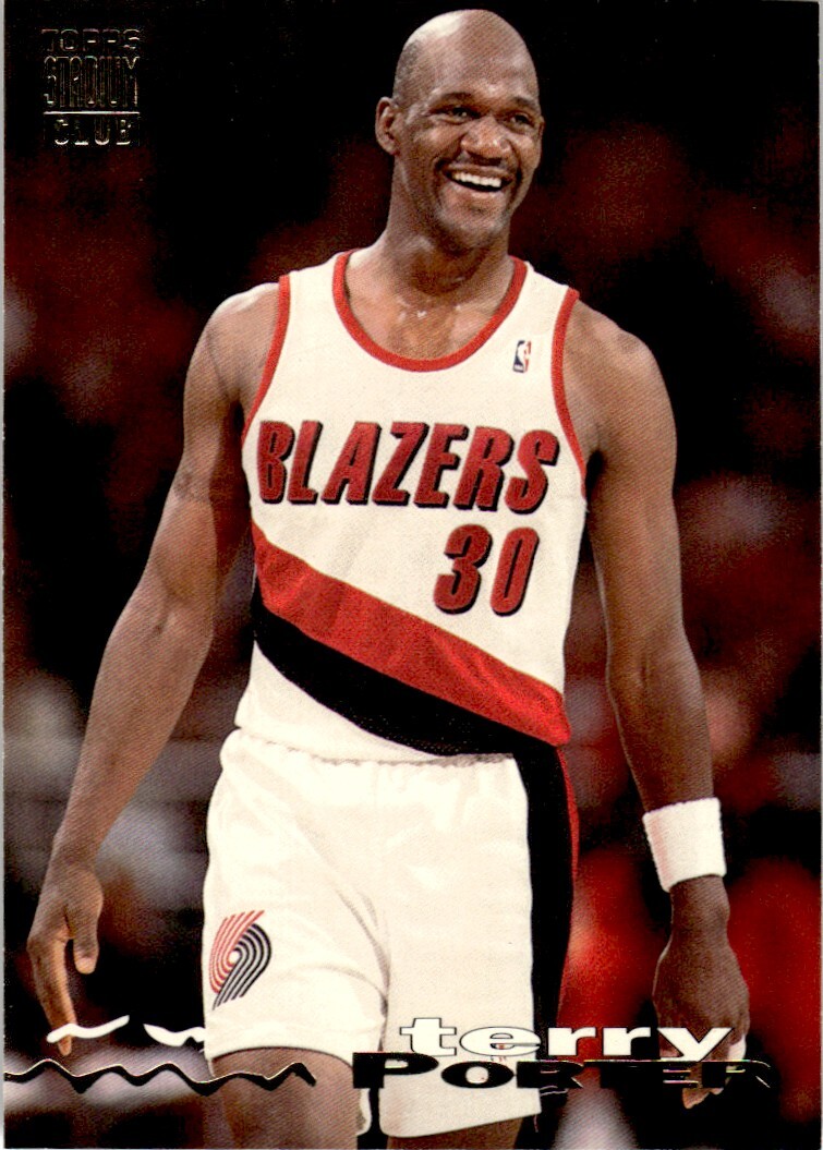 1993-94 Stadium Club Basketball Card Terry Porter Portland Trail ...