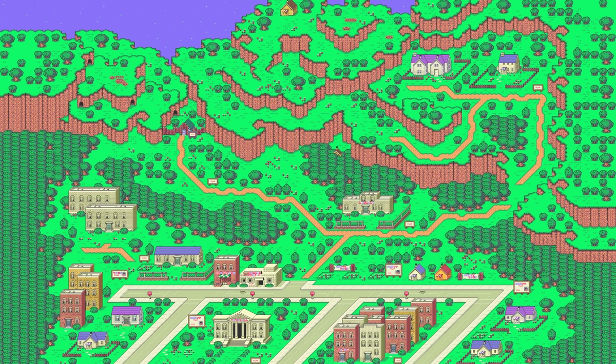Earthbound Onett Wallpaper