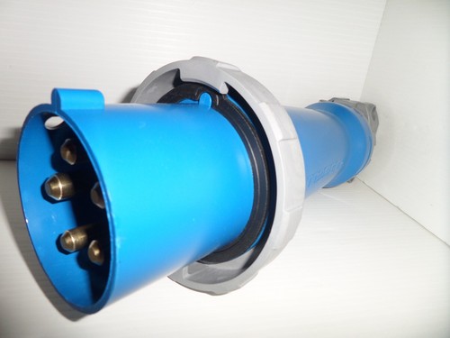 ⭐NEW⭐ HUBBELL HBL5100P9W 100-Amp PIN&SLEEVE PLUG 5100P9W 100A 120/208V ...