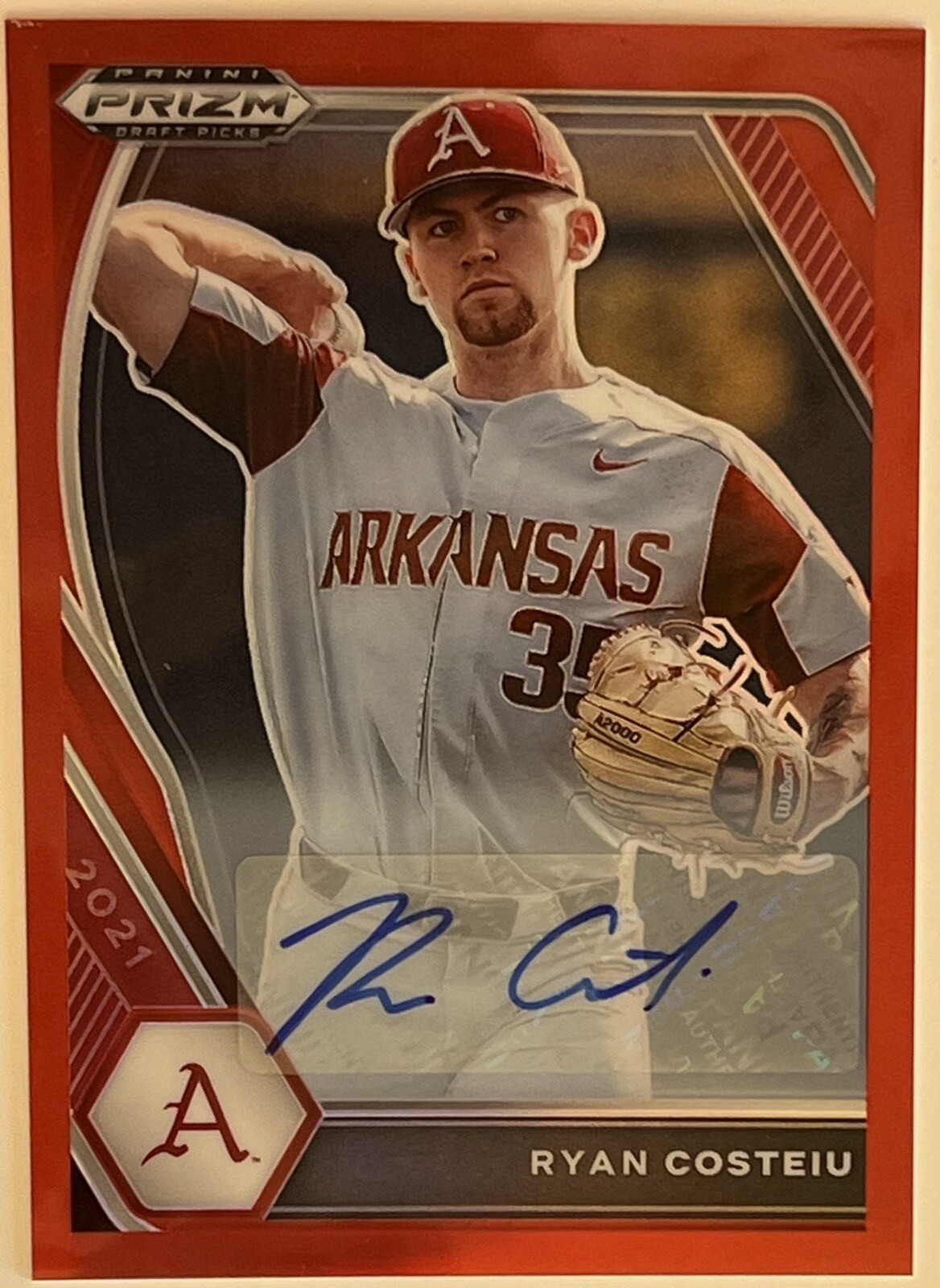 2021 Panini Prizm Draft Picks - Ryan Costeiu #PDP212 Red Prizm ...