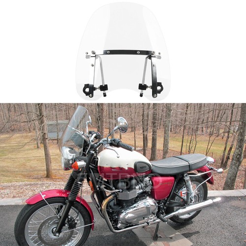18"x16" Motorcycle Windshield Windscreen Deflector For Triumph ...