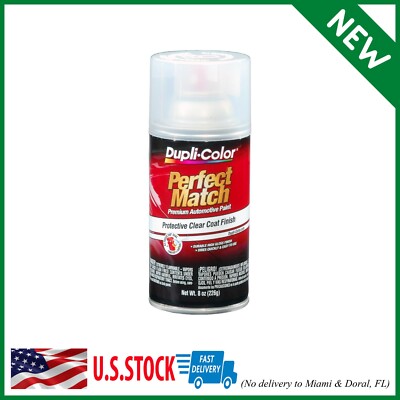 Duplicolor Perfect Match Clear Top Coat Aerosol Spray Paint Automotive ...