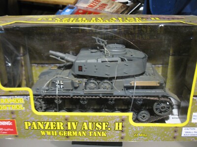 RC PANZER IV AUSF D WWII TANK REMOTE CLASSIC ARMOR RADIO CONTROL 1:18 ...