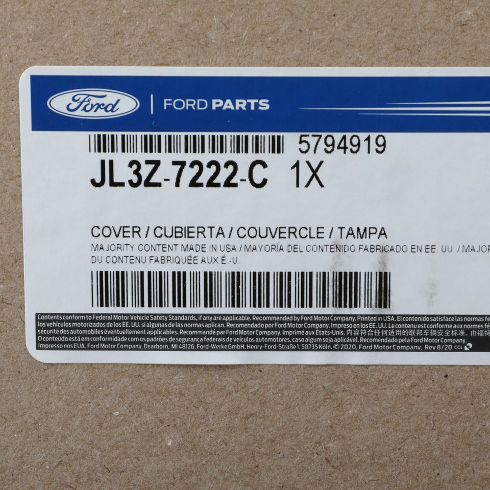 NEW OEM FORD 2015-2020 F-150 Underbody Front Floor Pan Splash Shield ...