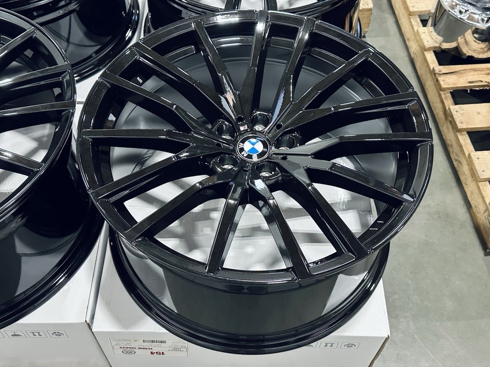 (Set 4) Wheels 21" Rims 2025 M Competition Fits: 2019+ BMW X5M X5 X6M ...