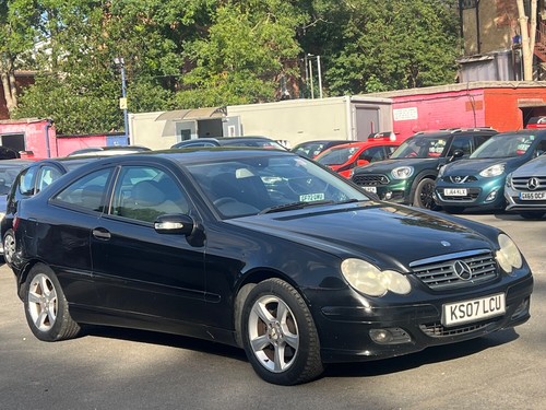 2007 Mercedes-Benz C Class C180 KOMPRESSOR SE SPORTS 3-Door Petrol ...