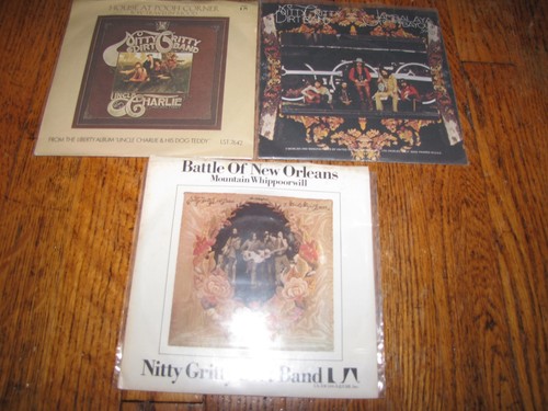 NITTY GRITTY DIRT BAND - COLLECTION OF 3 PICTURE SLEEVES 7" SINGLES | eBay