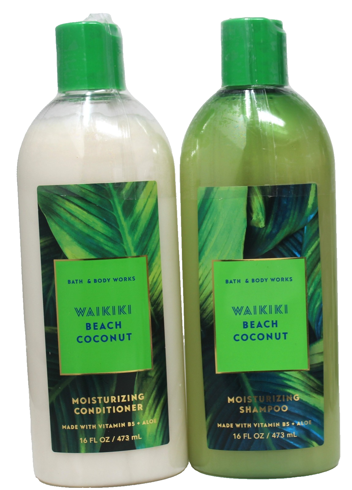 Bath & Body Works Waikiki Beach Coconut Shampoo & Conditioner 16 oz Lot ...