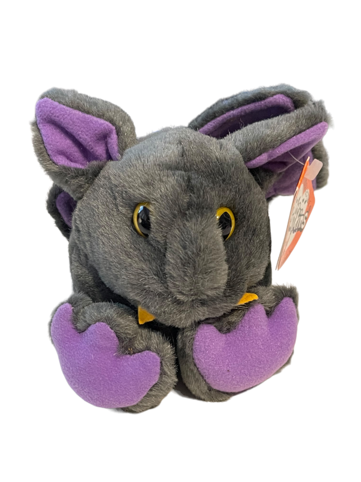 Vintage Puffkins LE Halloween Brutus Bat 4 1/2" Swibco Plush Stuffed ...