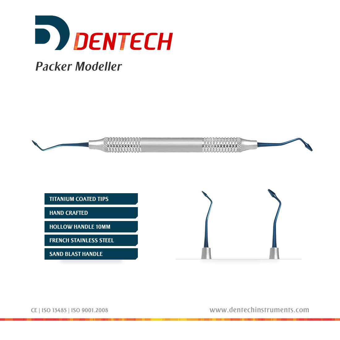 Packer Modeller Composite Filling Dental Hand Instrument Titanium ...