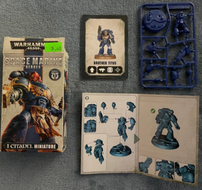 Warhammer 40K Space Marines Heroes series 1 Brother Titus First-born | eBay