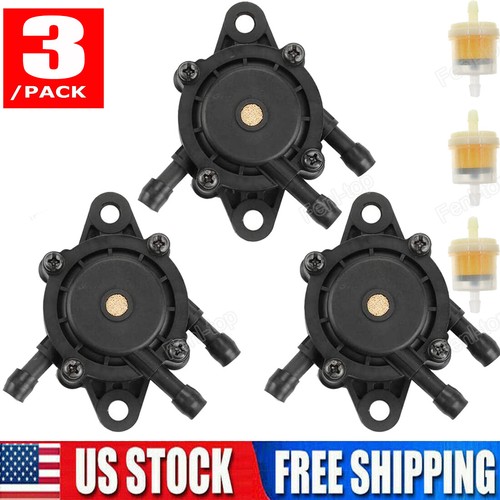 3PCS Gas Vacuum Fuel Pump for Honda Briggs & Stratton 491922 808492 ...