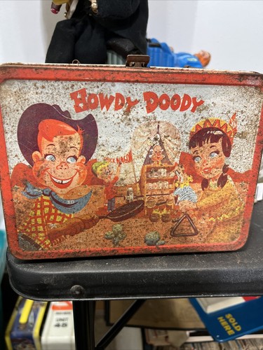 Vintage Howdy Doody Lunch Box 1954 Adco Liberty! | eBay