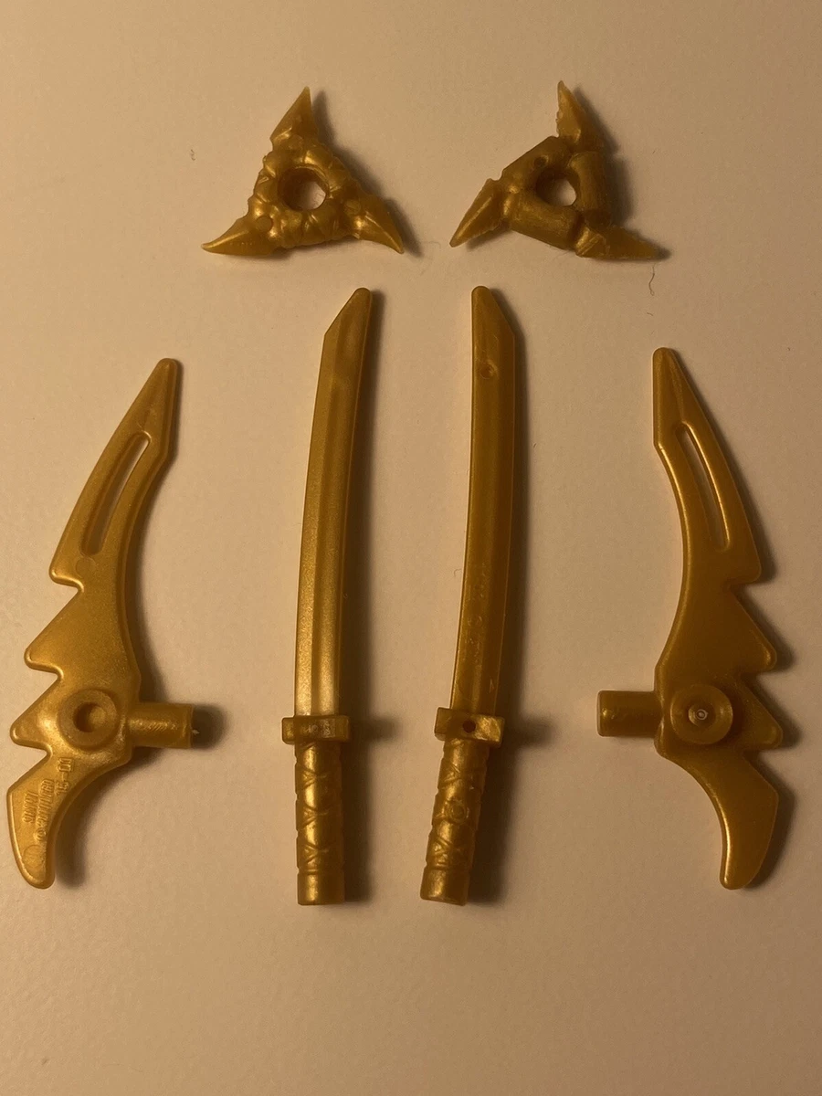 Lego Ninjago Gold Weapons