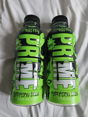 2x Prime Glowberry RARE Limited Edition Hydration Drink UK VERSION ...