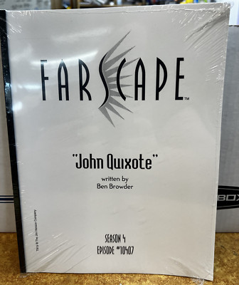 FARSCAPE TV Show Script "John Quixote" Vintage New | eBay