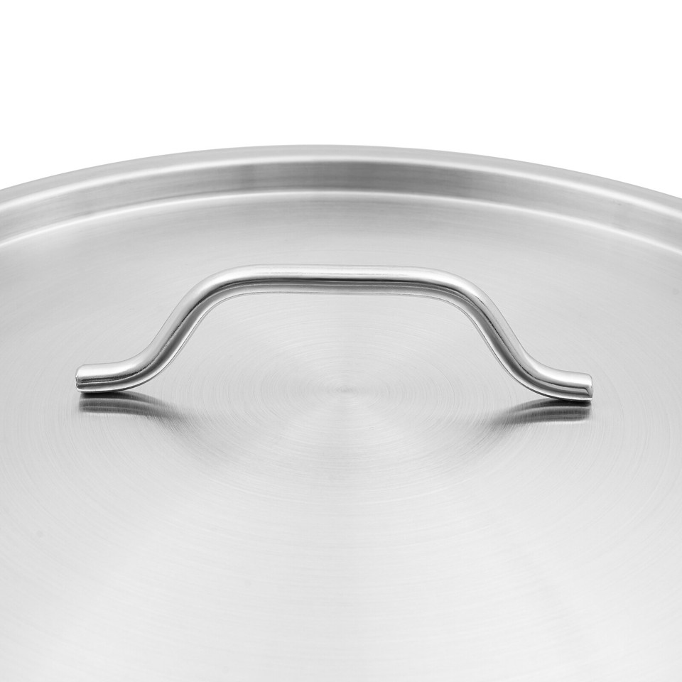 20QT Cooking Pot Set 14.8*13.8in Stainless Steel Soup Pot Draining ...