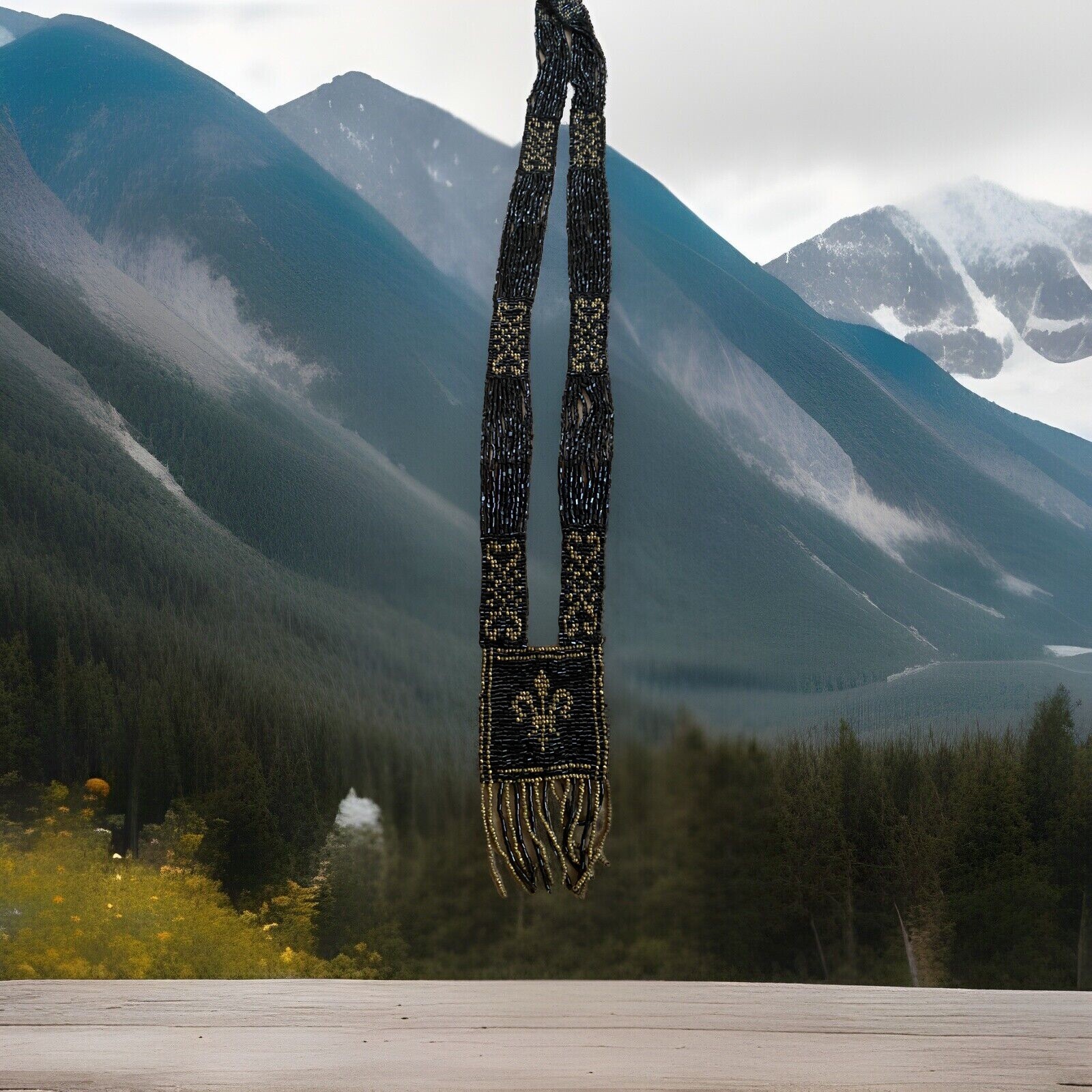 1920s Authentic Flapper Art Deco Hand Beaded fleur-d… - Gem