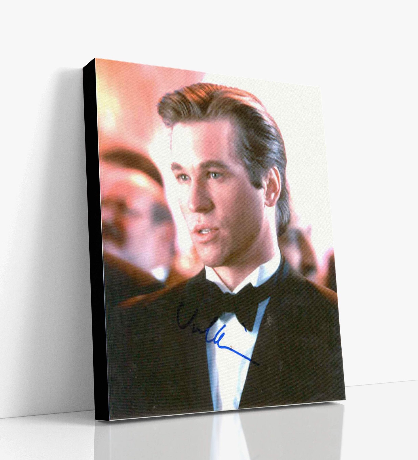 Movie Autograph Canvas - Val Kilmer - Portrait - Dashing in Frame | eBay
