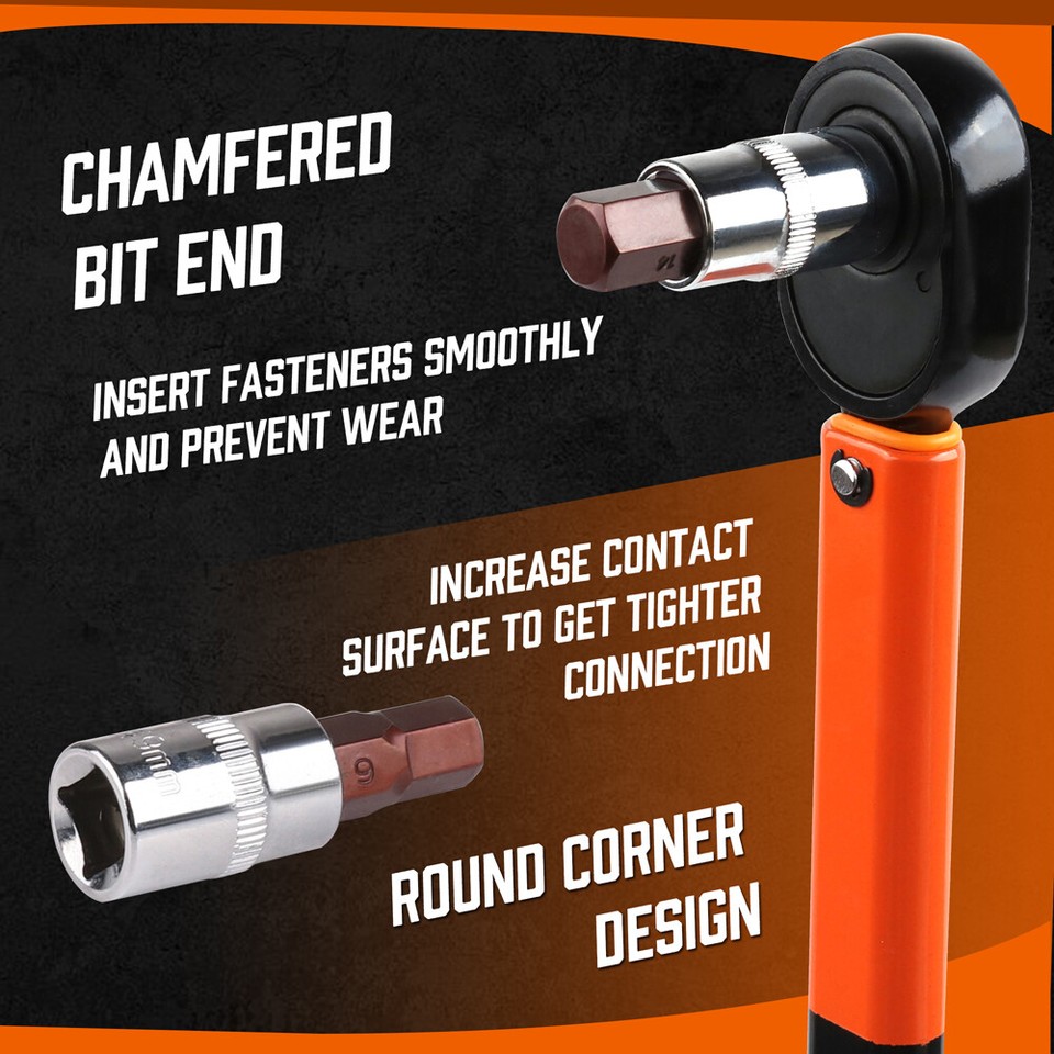 Allen Key / Hex Bit Socket Set 1/4" 3/8" 1/2" Drive METRIC & IMPERIAL ...