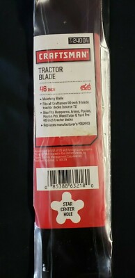 Craftsman 24004 46” Tractor Mulch Blade | eBay