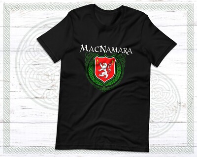 MacNamara Irish Family Crest Surname Ireland Family Name | eBay