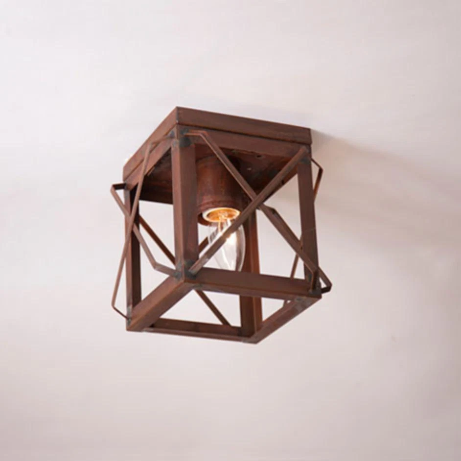 Primitive Ceiling Light Fixtures | Shelly Lighting