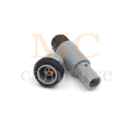 1P 3 pin PAG/PKG Push Pull Plastic Connector,Medical Connectors Plug ...