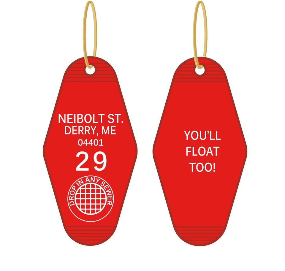 Stephen King's IT: 29 Neibolt Street Key Tag [ Fright Tags ] | eBay