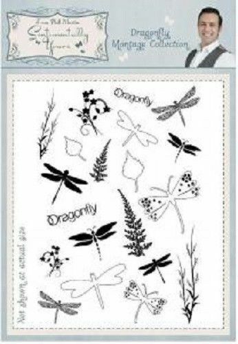 PHIL MARTIN Sentimentally Yours A6 Montage PHOTOPOLYMER STAMP Stamp set ...