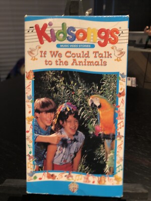 Kidsongs If We Could Talk to the Animals (VHS 1993) Kidvision Musical ...