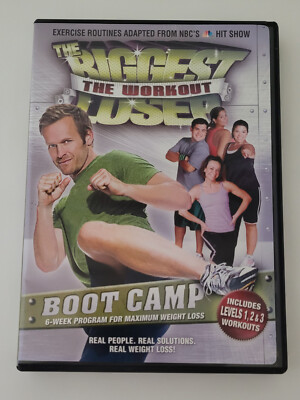 The Biggest Loser "The Workout" Boot Camp workout DVD with trainer Bob ...