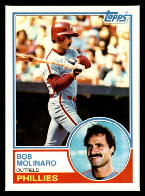 1983 Topps #664 Bob Molinaro EX/ NRMT | eBay