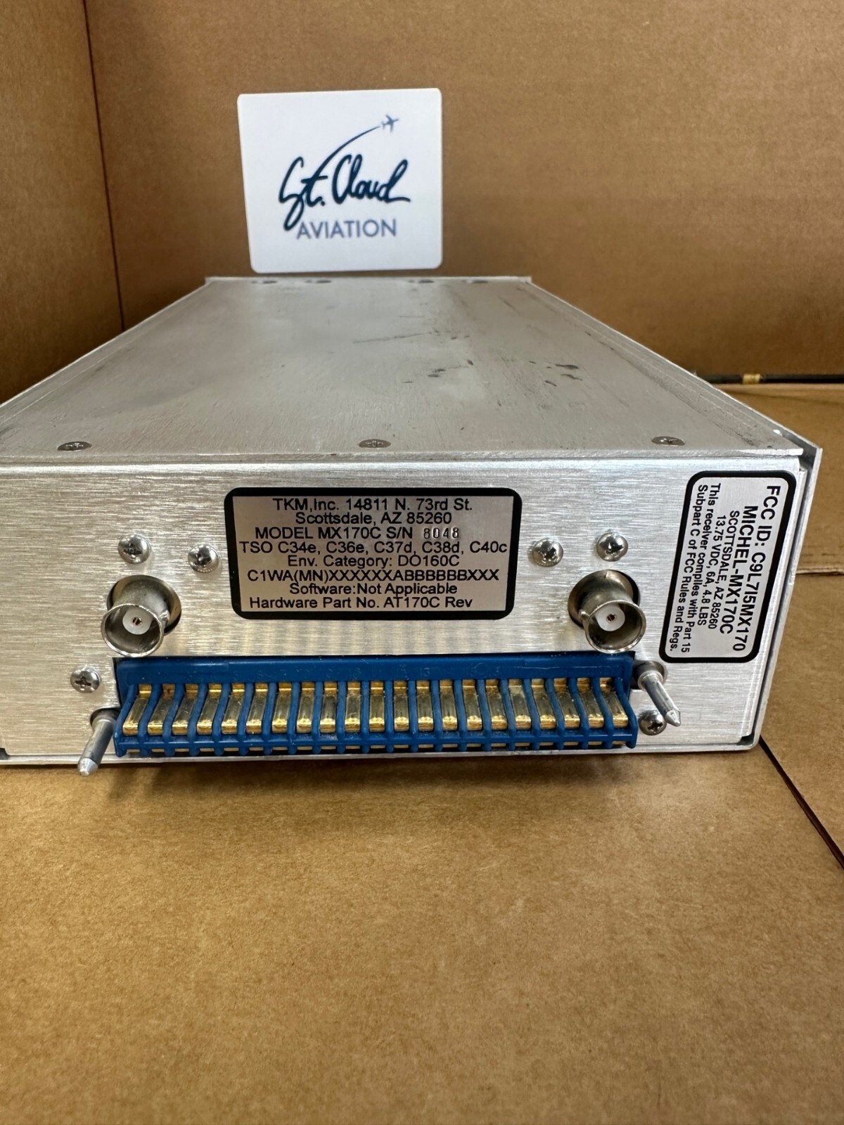 TKM MX170C NAV Com (king 170 Replacement) for sale online | eBay