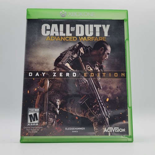 Call of Duty Advanced Warfare Xbox One Day Zero Edition Case & Disc ...