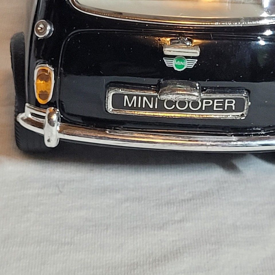 Sunnyside/Superior Mini Cooper 1:24 Diecast Car Black #SS6701 | eBay