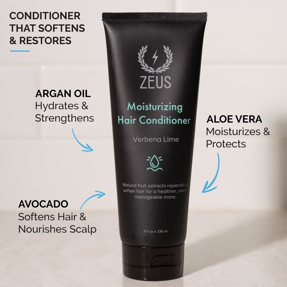 Zeus Moisturizing Hair Shampoo and Conditioner Set MADE in USA | eBay