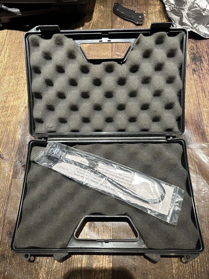 Kimber Factory Pistol Hand Gun Hard Case Box Lockable Carry OEM | eBay